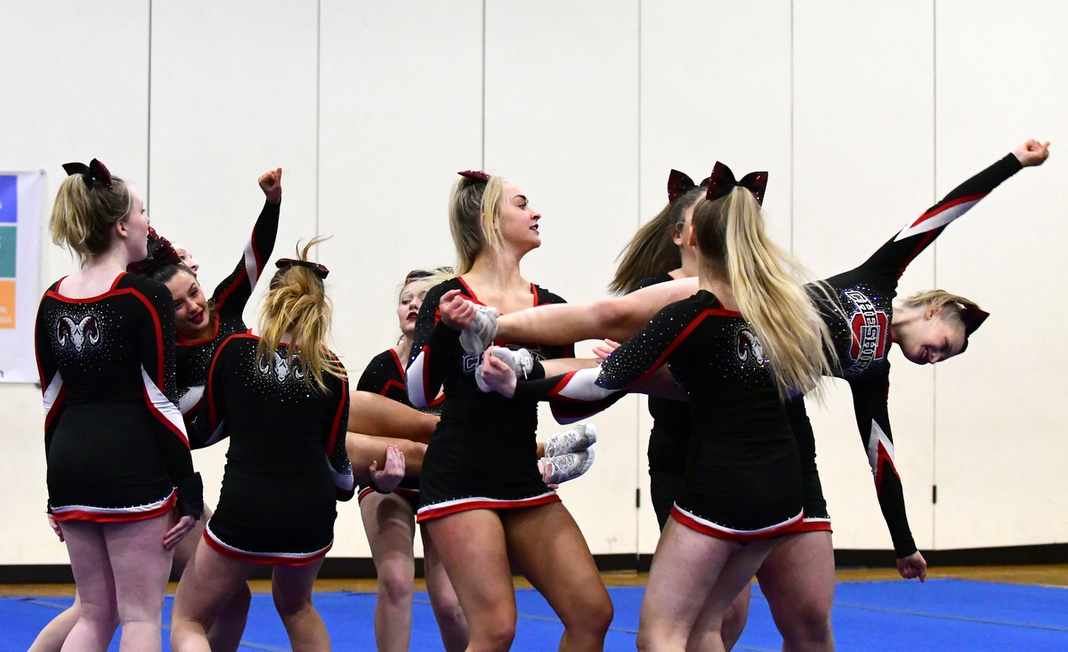2023-03-11 CHSCA Cheer; 2023 Team of the Year; Cheshire High School ...