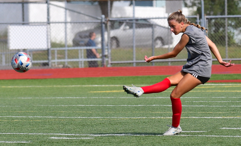 Gallery CIAC Girls Soccer: Plainville vs. Wolcott; (Scrim) - Game, Part ...